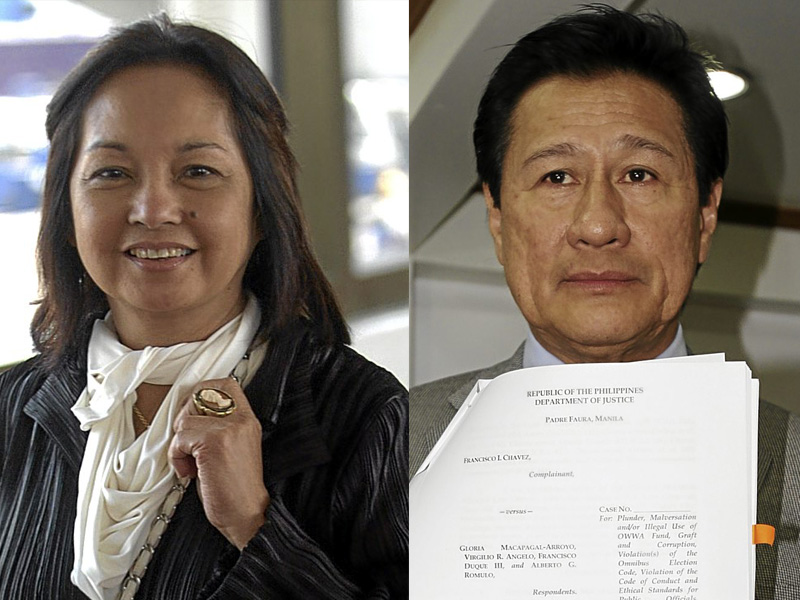 DoJ calls Gloria Macapagal Arroyo to probe P551-M plunder case ...