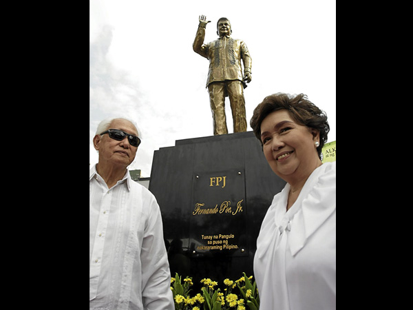 FPJ monument unveiled in Manila | Inquirer News