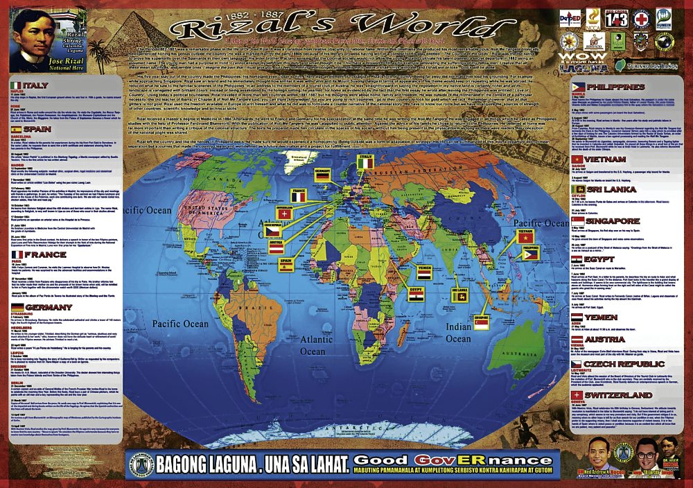 Where in the world was Jose Rizal? | Inquirer News