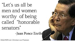 Enrile resigns as Senate president | Inquirer News