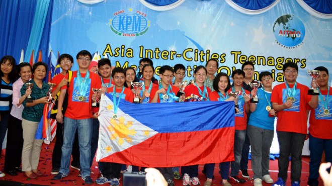 Young Filipino Math wizards snag 297 medals in 2013 | Inquirer News