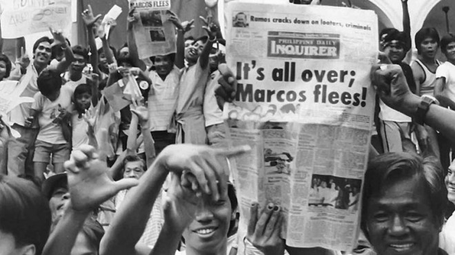 Timeline: Feb. 25, 1986, Day Four | Inquirer News