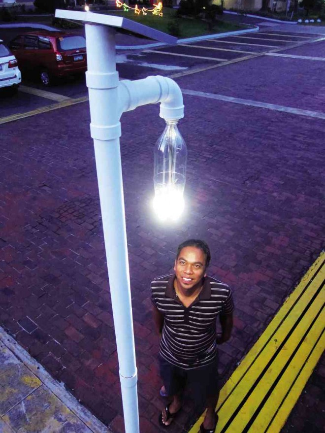 Sun, water, bleach: Pinoy ‘green’ formula lights up streets | Inquirer News