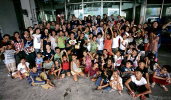 Homeless kids stay off the streets to party at PDI | Inquirer News