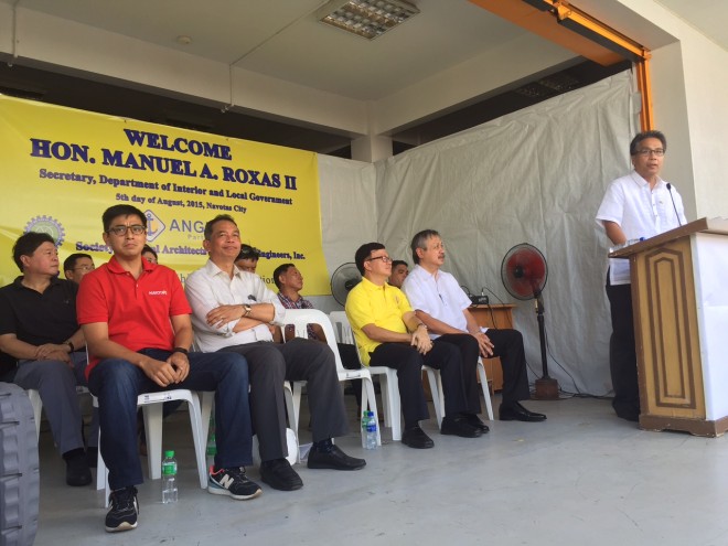 No politics in Roxas’ Navotas visit, says Mayor Tiangco | Inquirer News