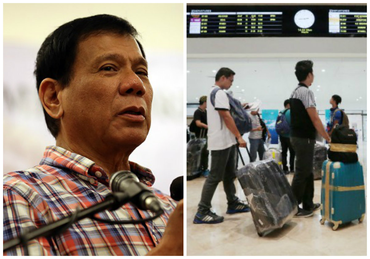 Duterte urges Aquino to 'take drastic step' in stopping 'tanim-bala ...