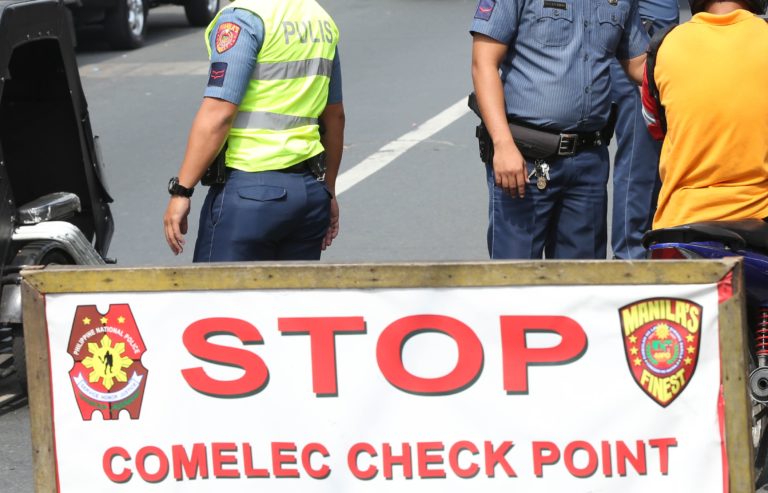 Comelec checkpoints, gun ban to start on January 9 'til end of election ...