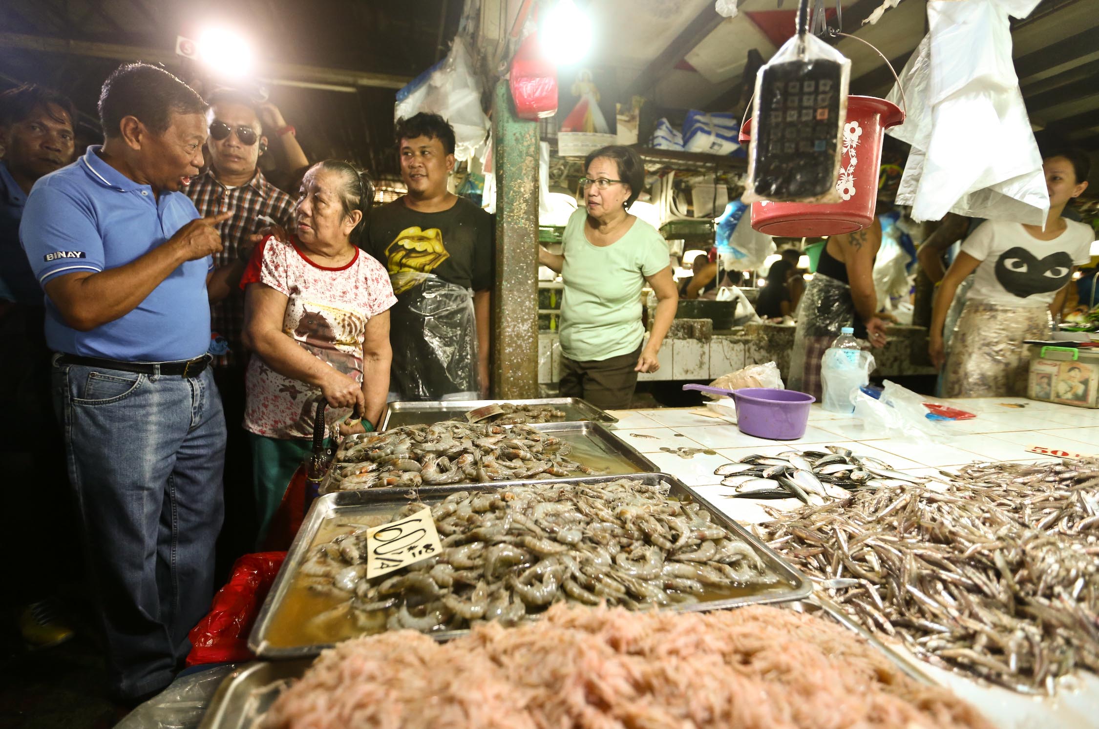 Binay wrests title of Mr. Palengke from Roxas | Inquirer News