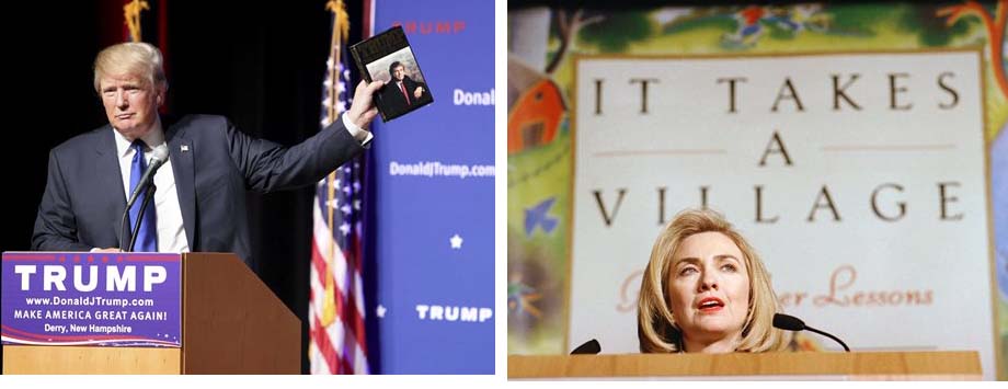 Donald Trump v. Hillary Clinton: A tale of 2 books | Inquirer News