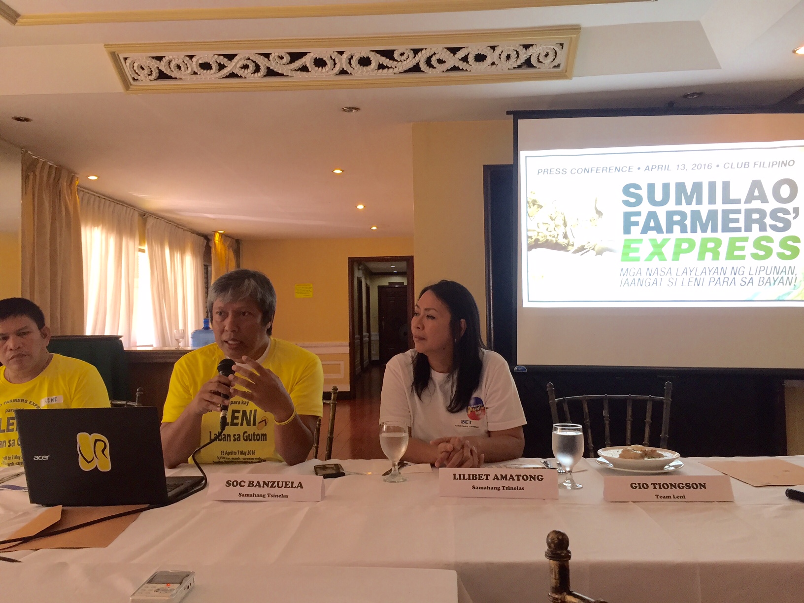 Sumilao farmers to march not for land, but for Robredo | Inquirer News