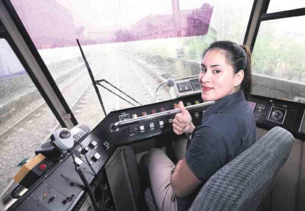 1st LRT 1 lady driver followed engine roar in her heart | Inquirer News