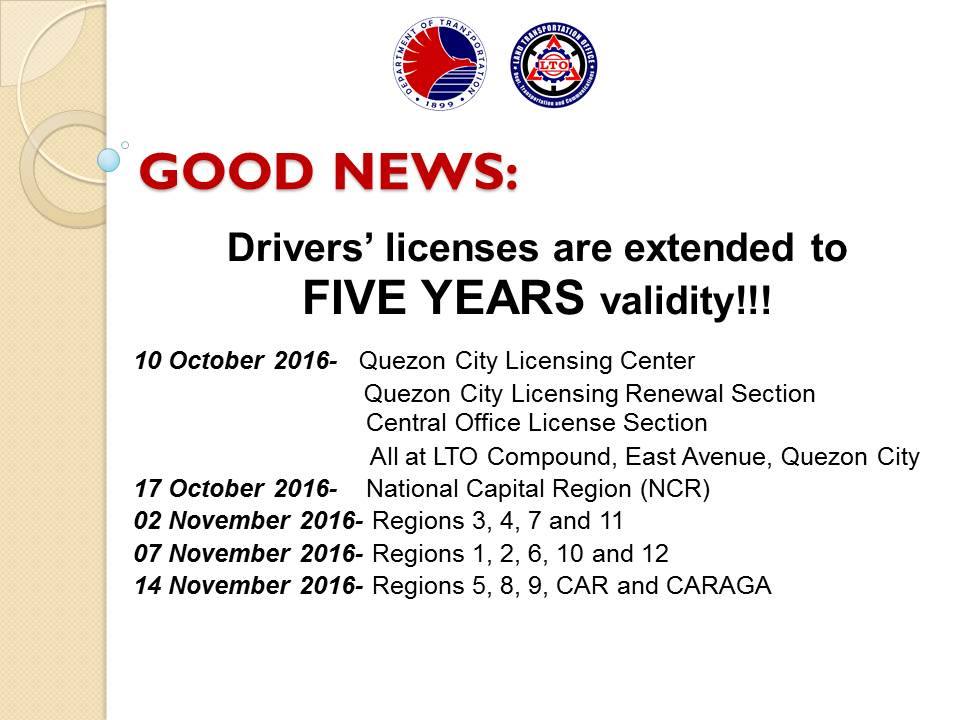 5-year validity of driver’s licenses takes effect in NCR | Inquirer News