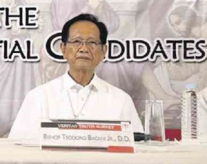 Bacani slams Bro. Mike Velarde for endorsing Marcos Jr. | Inquirer News