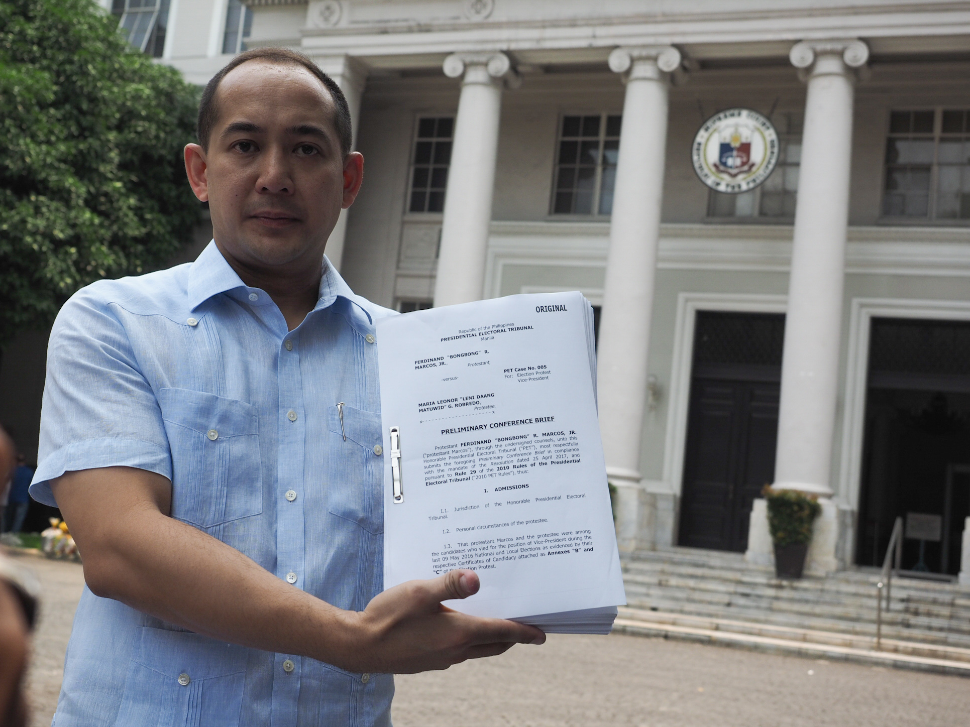 Marcos camp suggests 3 provinces for recount in poll protest vs Leni ...