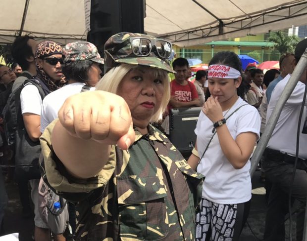 AFP plans legal steps vs 'Juana Change' for wearing military attire at ...