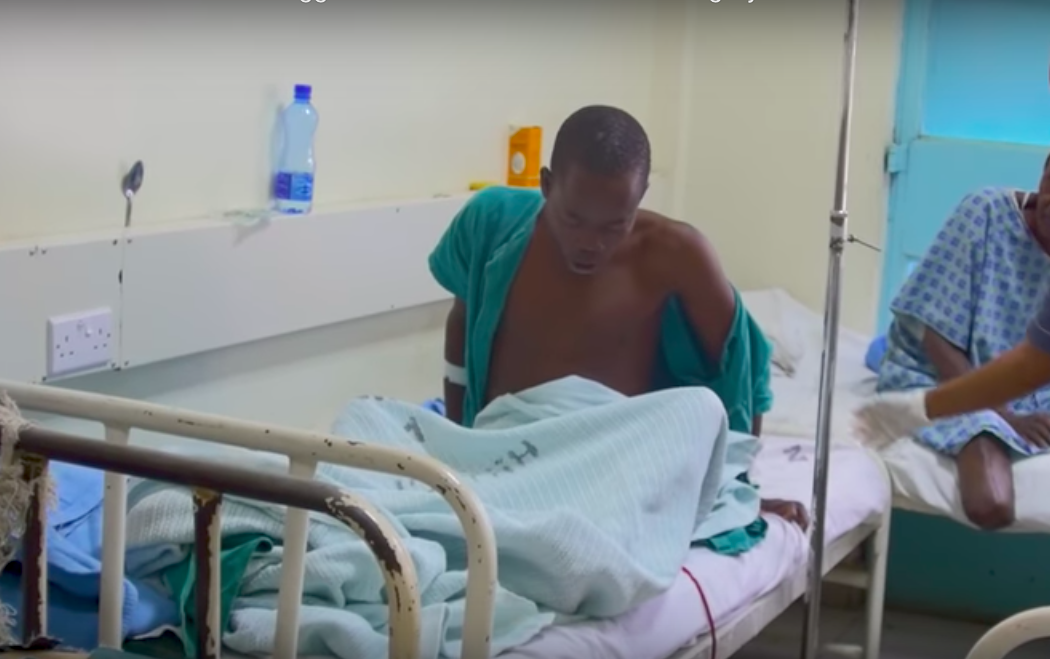Kenyan man with world’s biggest testicles gets surgery | Inquirer News