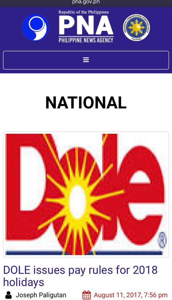 PNA apologizes for attaching wrong photo in DOLE story | Inquirer News