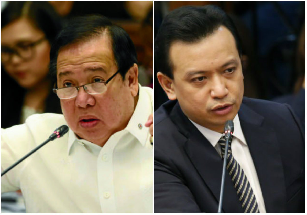 Gordon to file ethics complaint vs Trillanes | Inquirer News