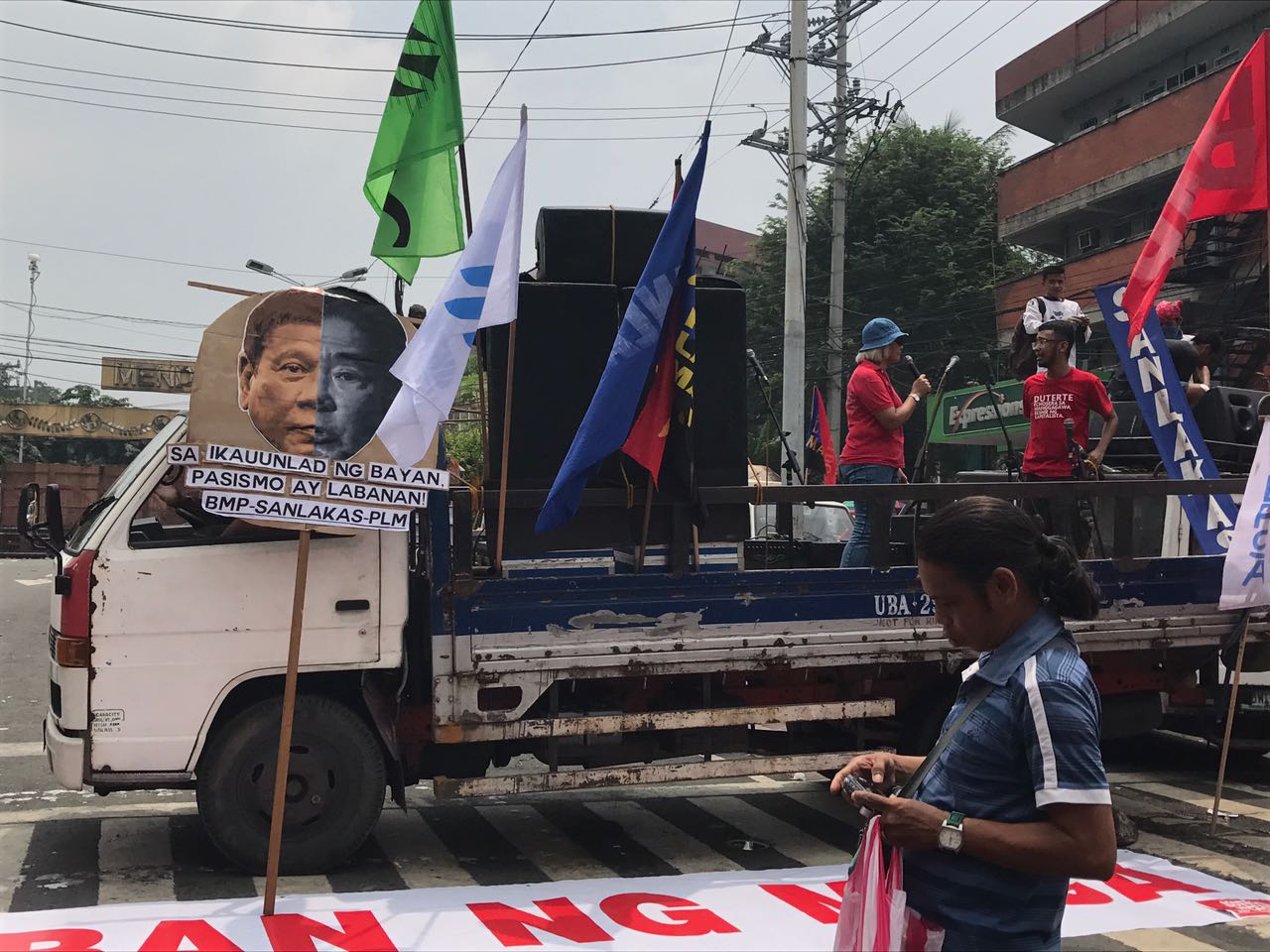 For protesters at Mendiola, Duterte, Marcos no different | Inquirer News