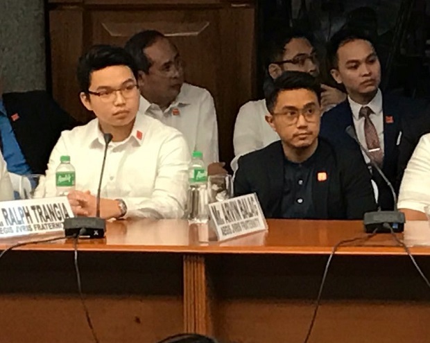 Frat member Balag to remain in Senate detention, says Lacson | Inquirer ...