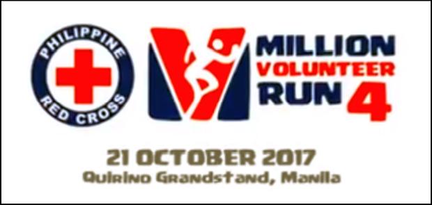 Red Cross seeks more participants in 4th Million Volunteer Run on Oct ...
