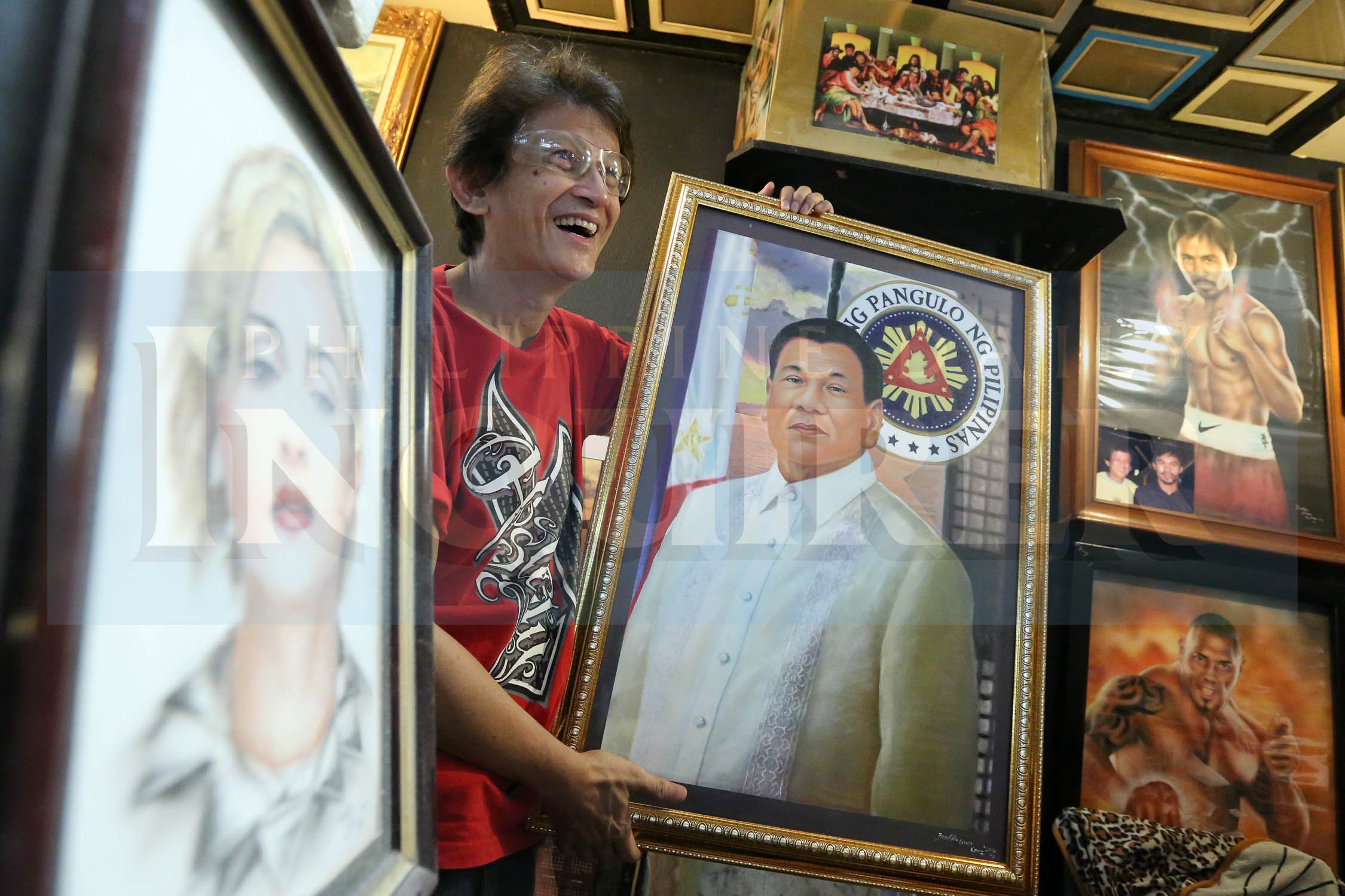 Portraits irk Duterte: You won’t flatter me | Inquirer News