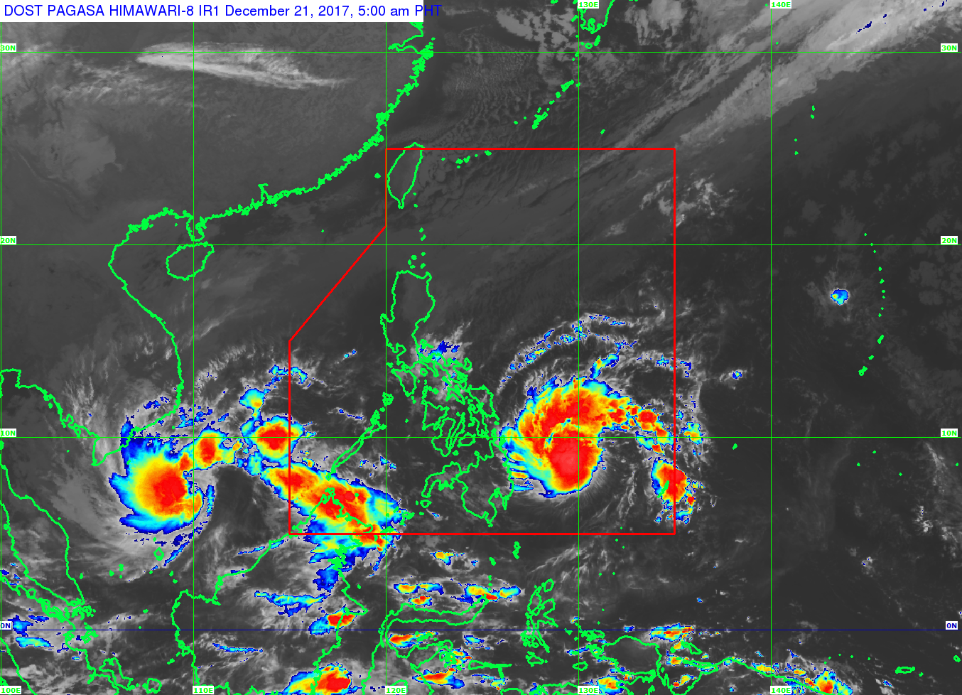 ‘Vinta’ strengthens into tropical storm, typhoon signals up – Pagasa ...