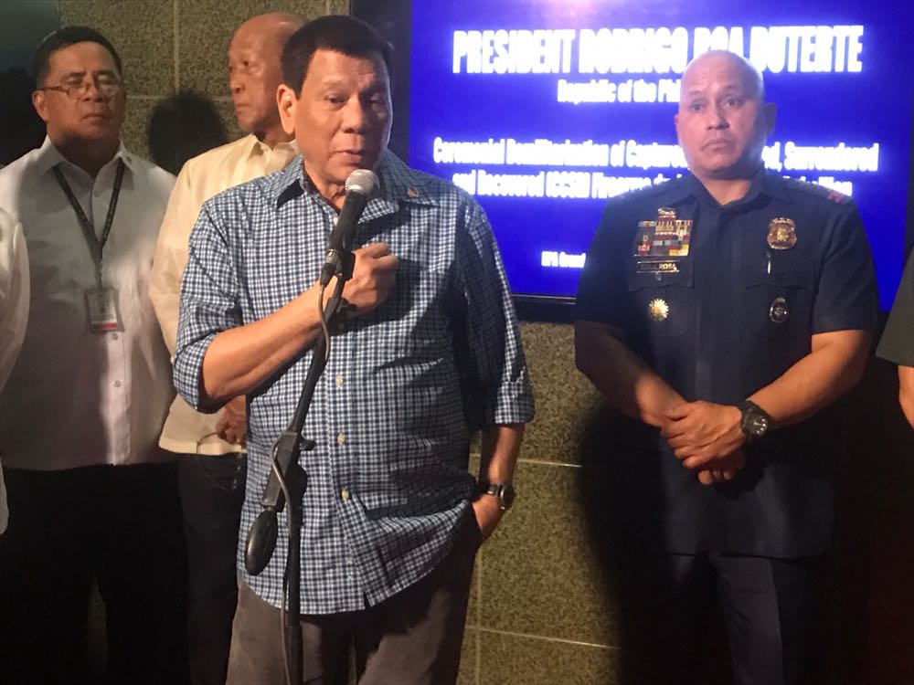 Duterte to extend Bato's term for 2 to 3 months | Inquirer News