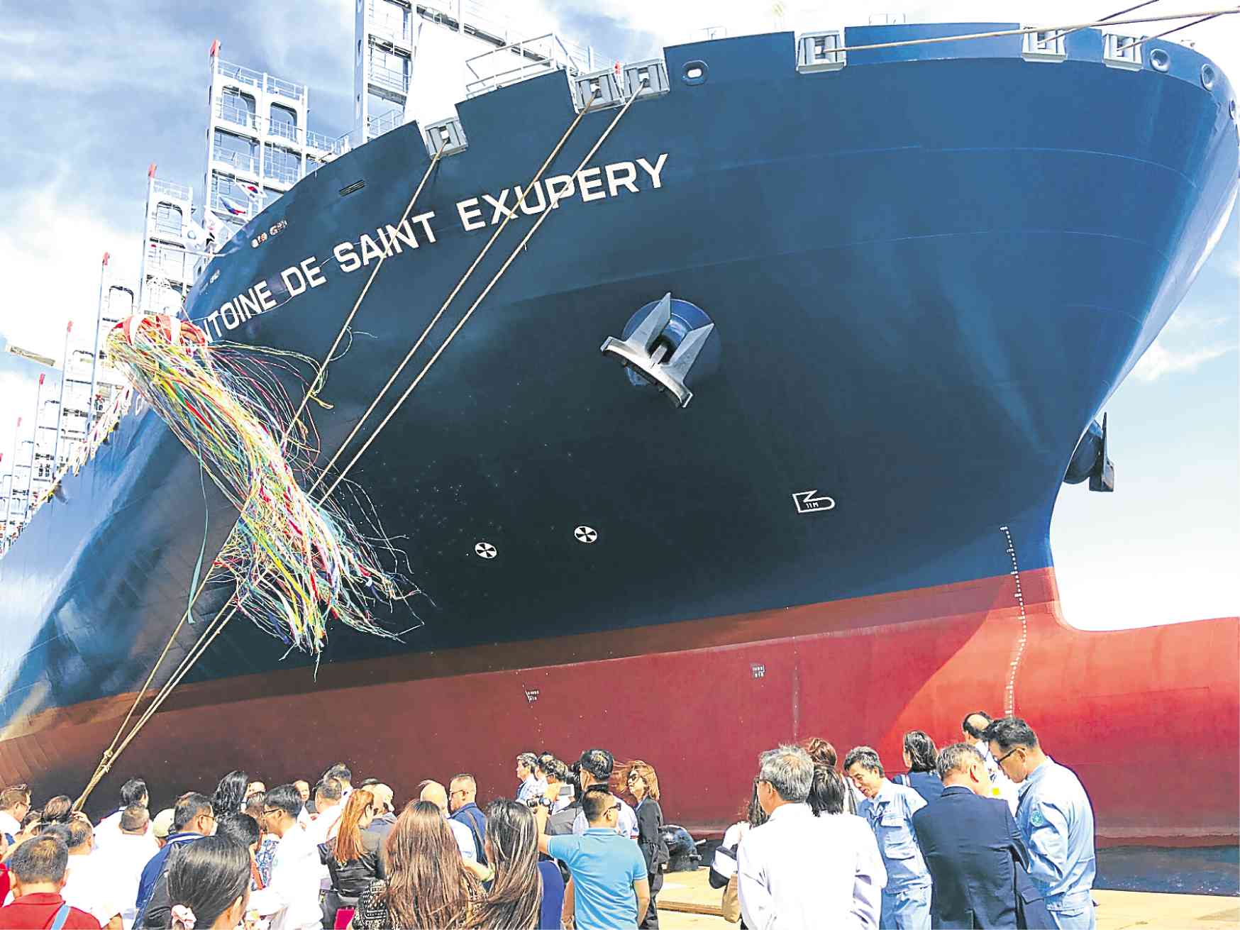 ‘Megaship’ built in Subic shipyard | Inquirer News