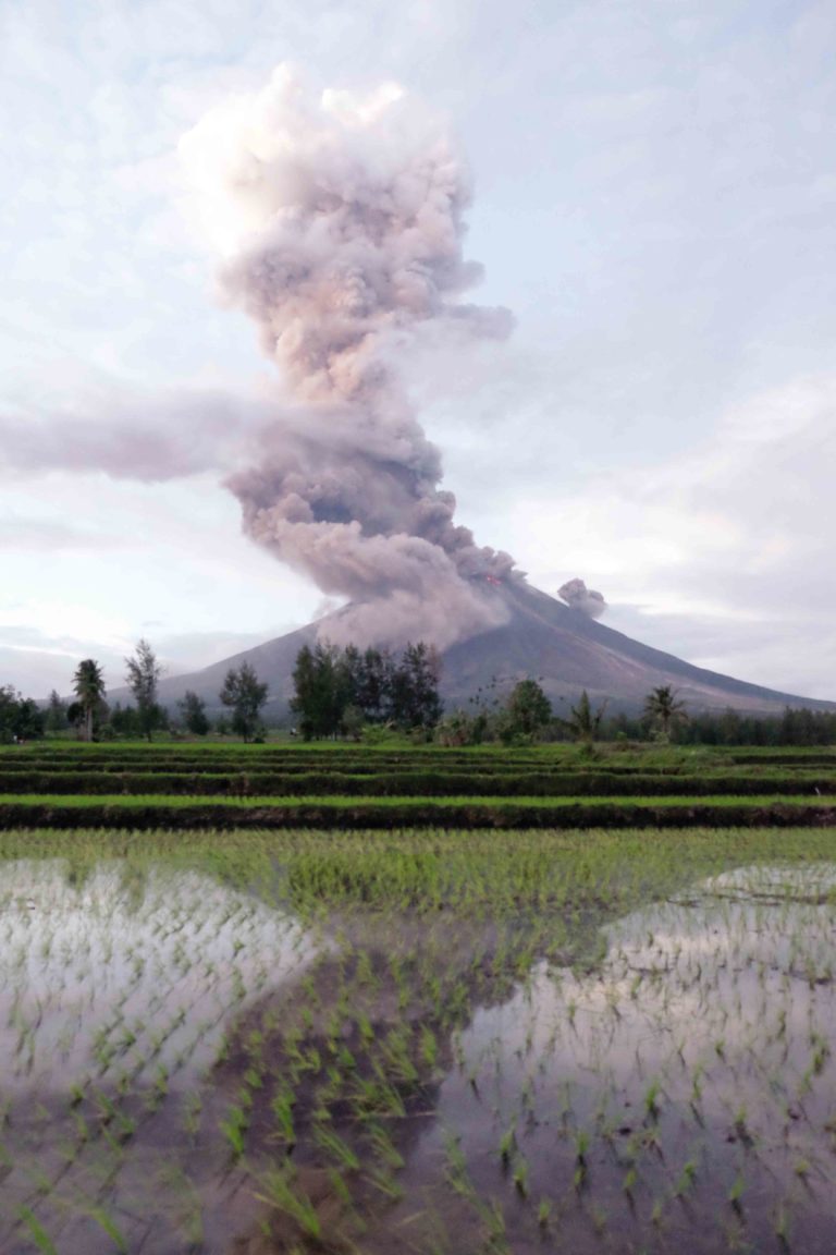 Agri damage due to Mayon ash fall reaches P190-M | Inquirer News