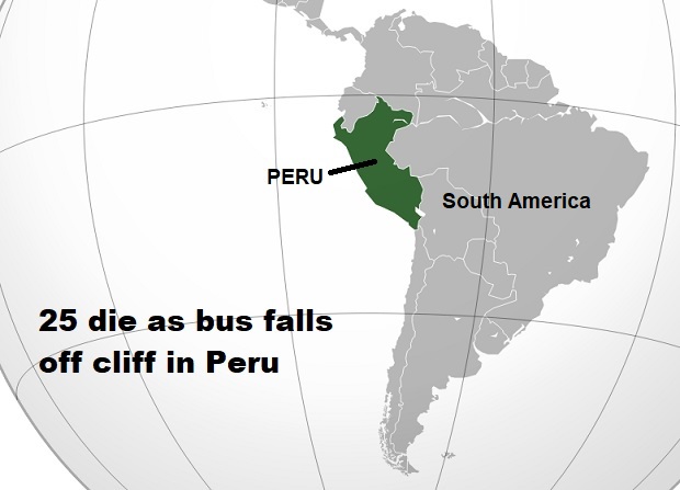 36 dead in Peru as bus plunges over cliff | Inquirer News