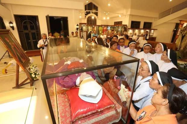 Remains of Archbishop Camomot, candidate for sainthood, exhumed ...