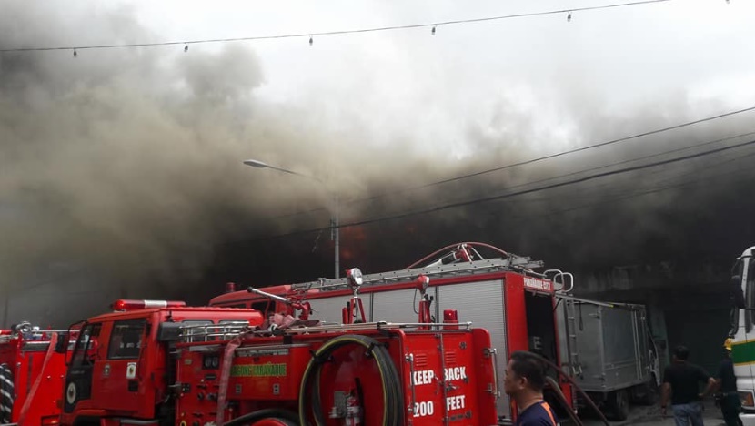 Parañaque building fire contained after 8 hours | Inquirer News