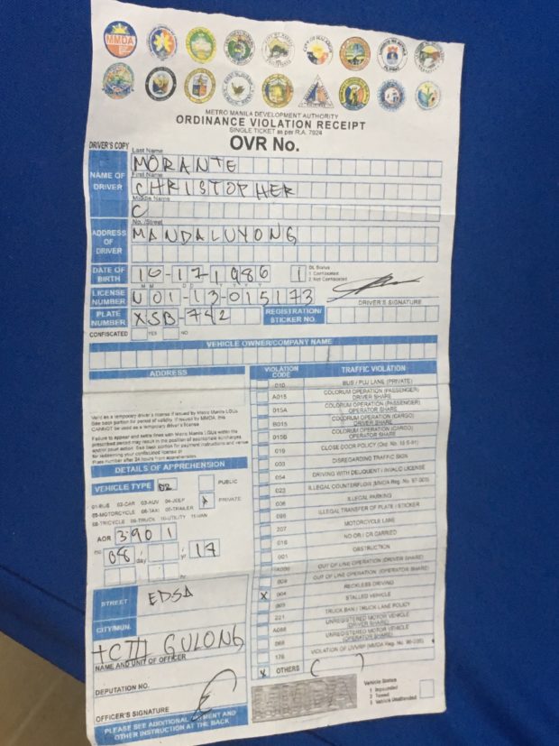 Watch out for fake MMDA enforcers | Inquirer News