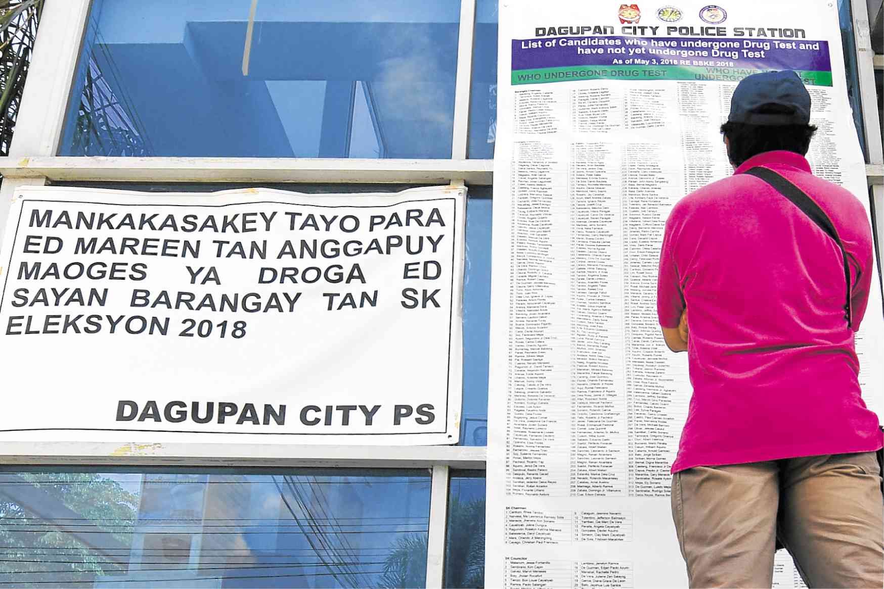 In Pangasinan, only half of 44,000 barangay, youth candidates take drug ...