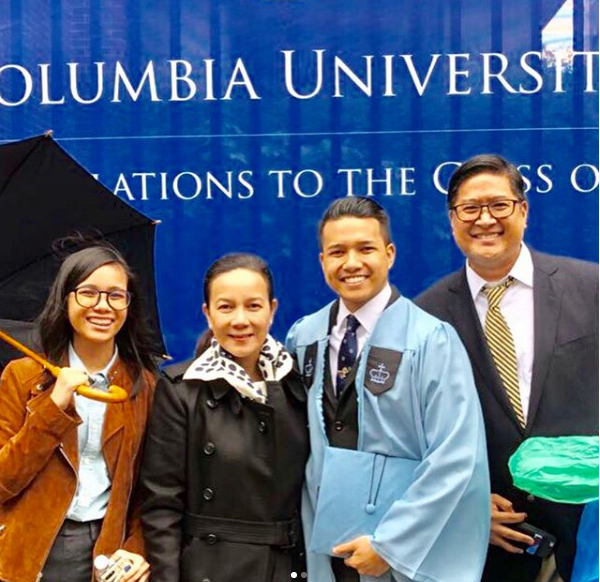 LOOK: Grace Poe’s son graduates from Columbia University | Inquirer News
