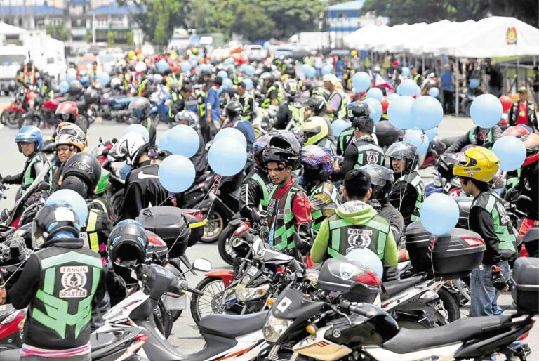 PNP launches ‘Clean Rider’ stickers amid rise of bike-riding assailants ...