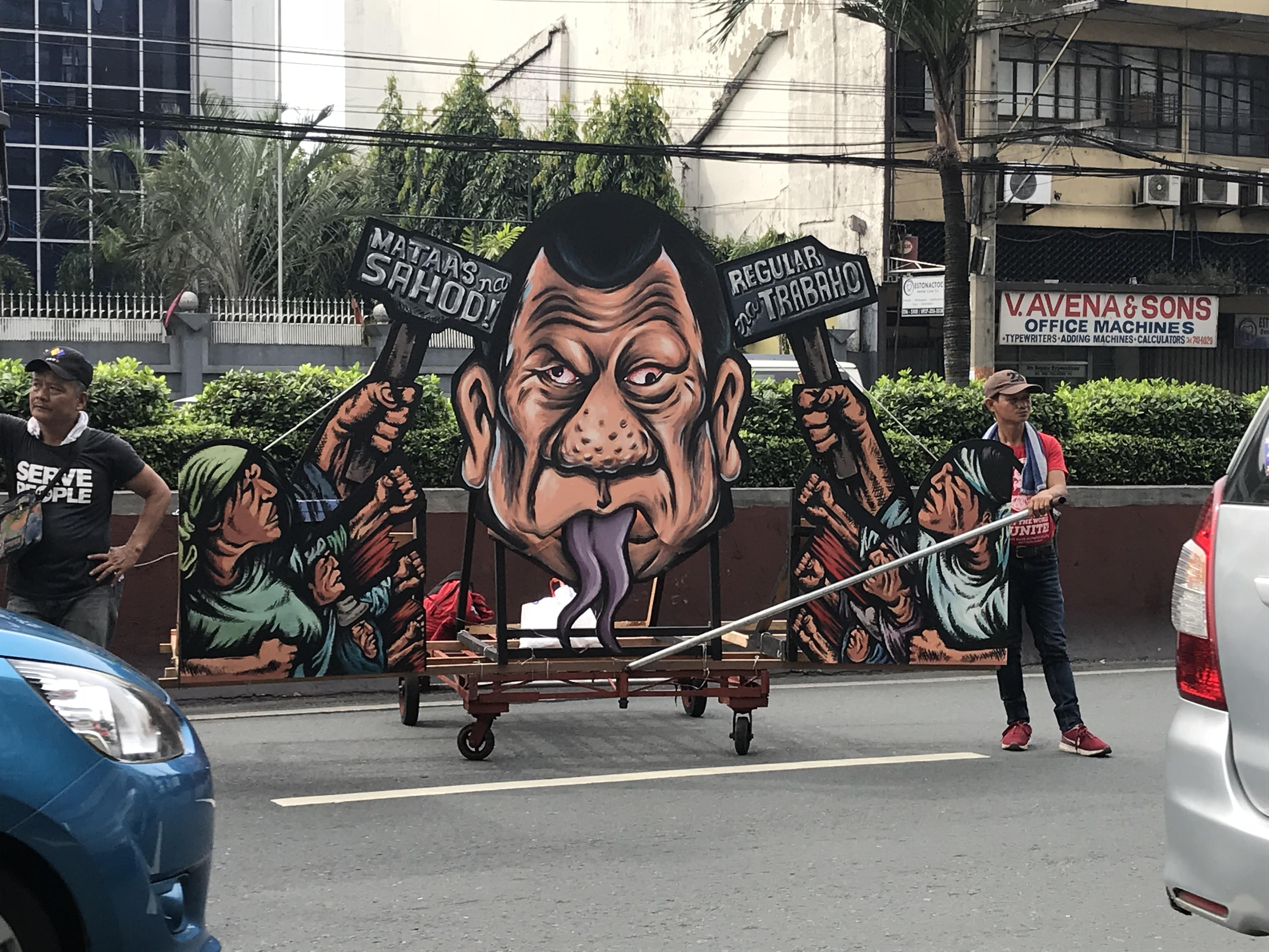MMDA counts 200 demonstrators in Manila on heroes’ day | Inquirer News