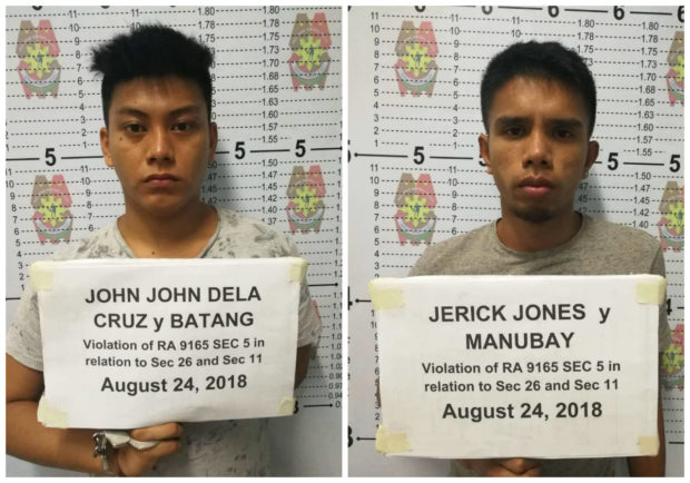Cops nab 2 for peddling drugs in San Juan City | Inquirer News