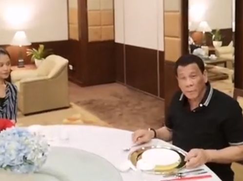 Facebook livestream shows Duterte 'alive' and dining with a 'beautiful ...