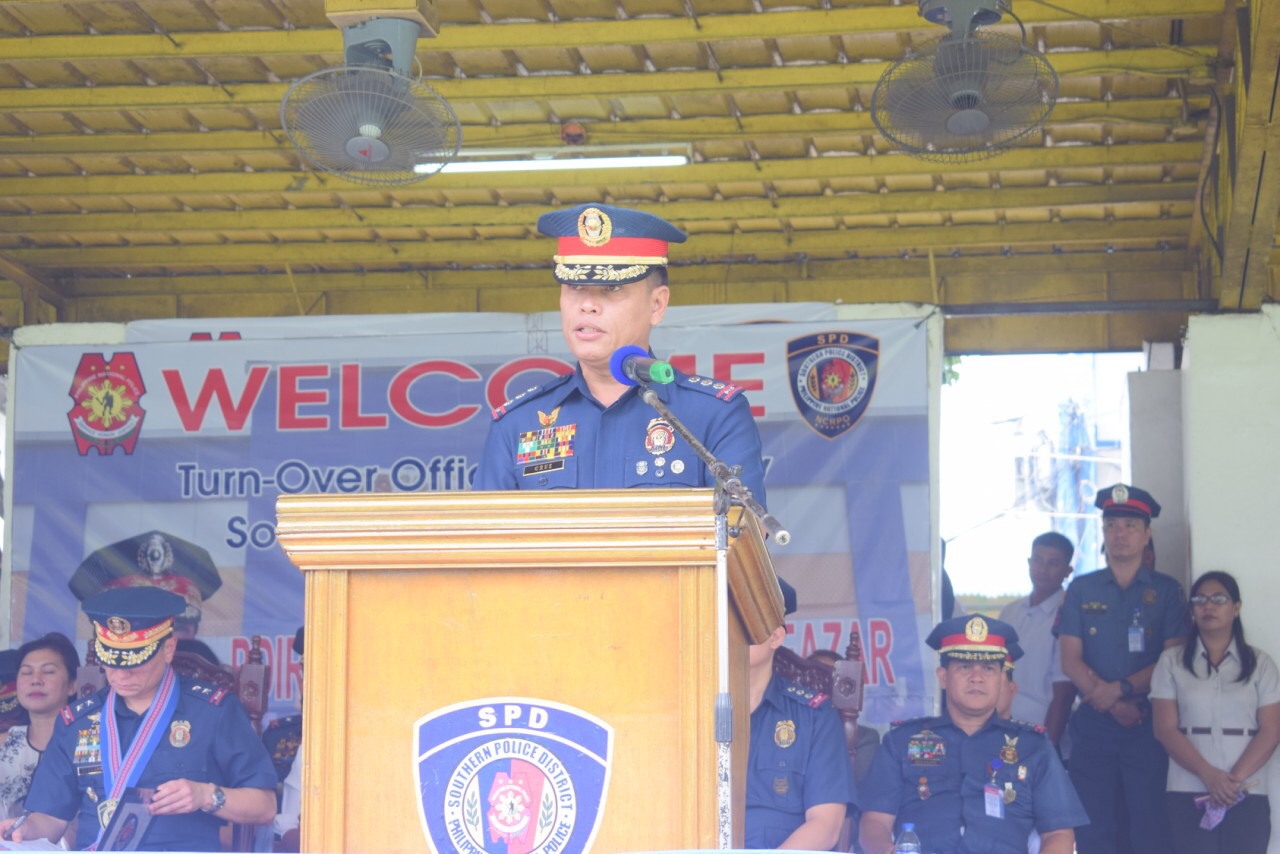 LOOK: New SPD director officially assumes post | Inquirer News
