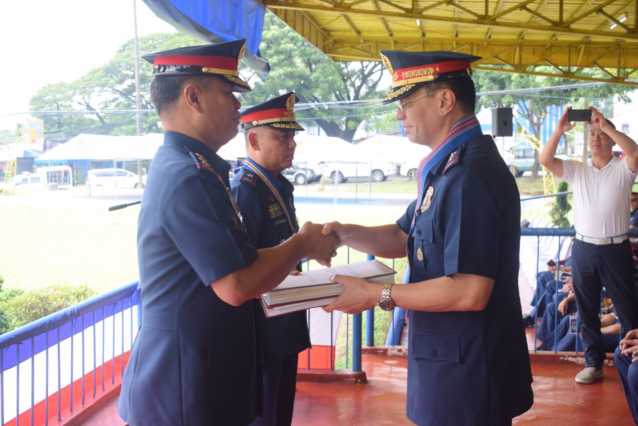 LOOK: New SPD director officially assumes post | Inquirer News