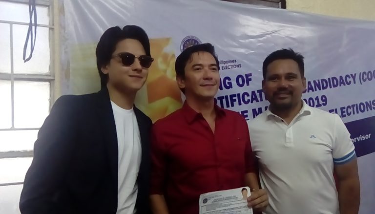Daniel Padilla supports father's Ecija congressional bid | Inquirer News