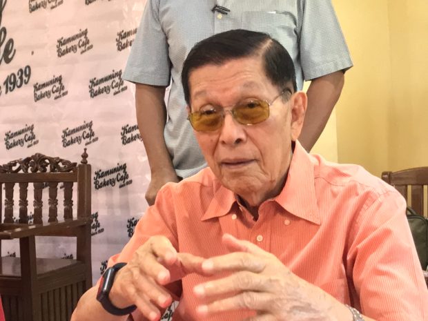 Enrile defends his age: I'm not out to 'wrestle' with fellow senators ...
