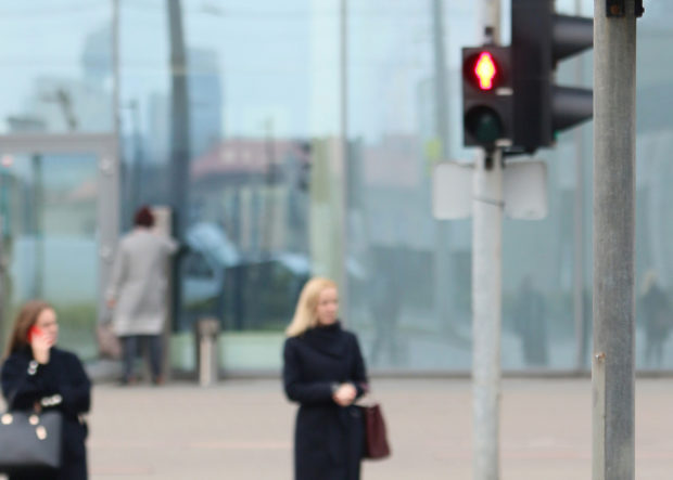 Female traffic lights mark century of women's vote in Lithuania ...