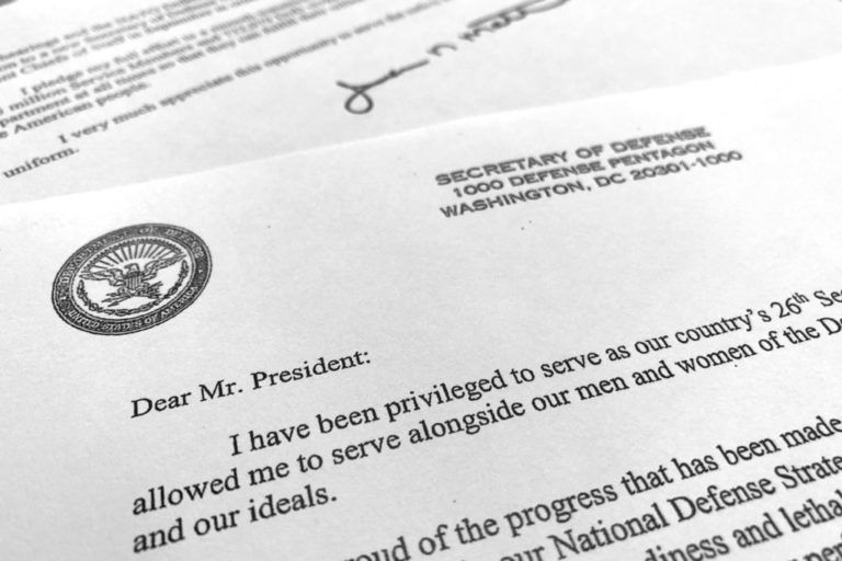 US defense chief Mattis resignation letter lays out challenges for ...