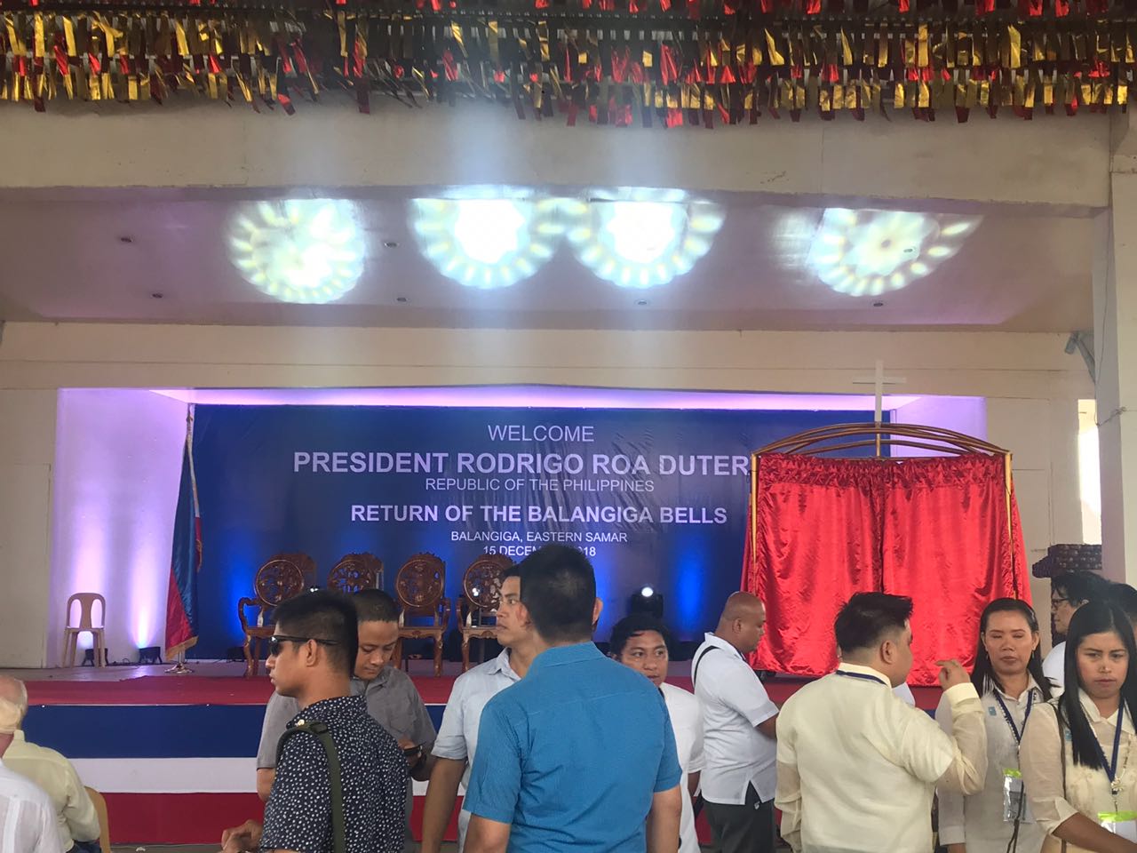 LOOK: Balangiga town all set for church bells' return | Inquirer News