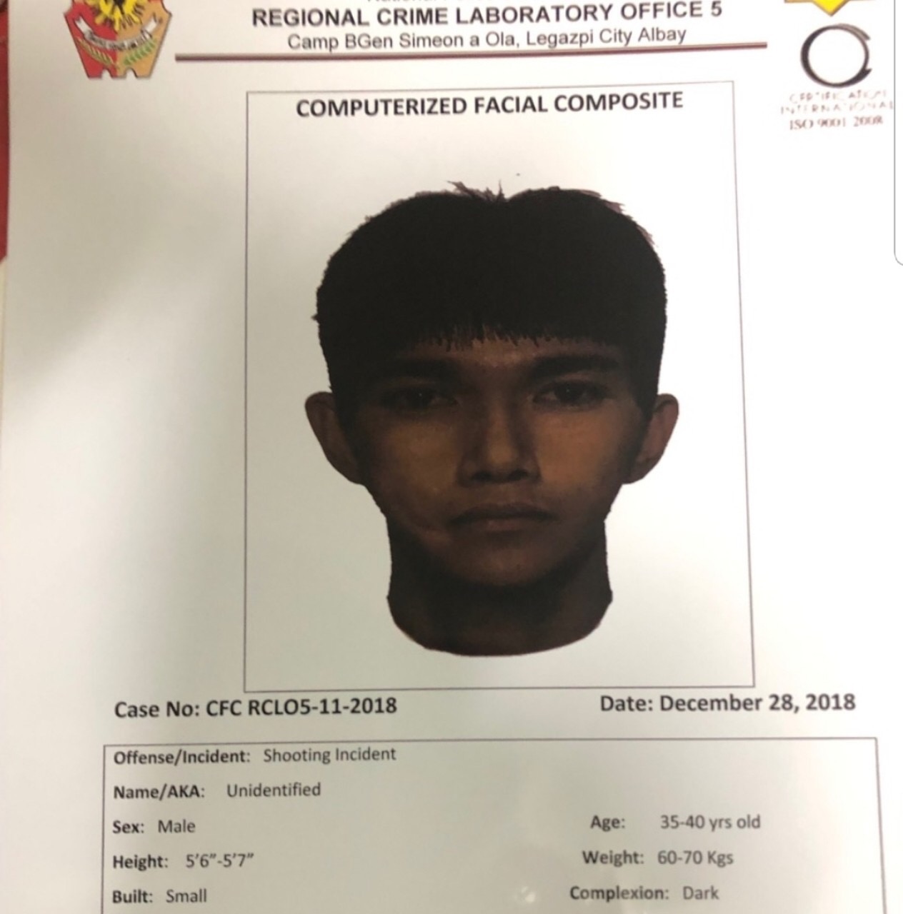 Bicol police releases sketches of 2 suspects in Batocabe slay ...