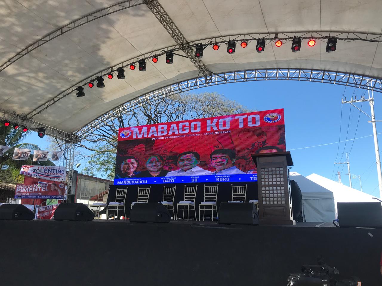 Campaign rally of Duterte's PDP-Laban Senate slate takes off in Bulacan ...