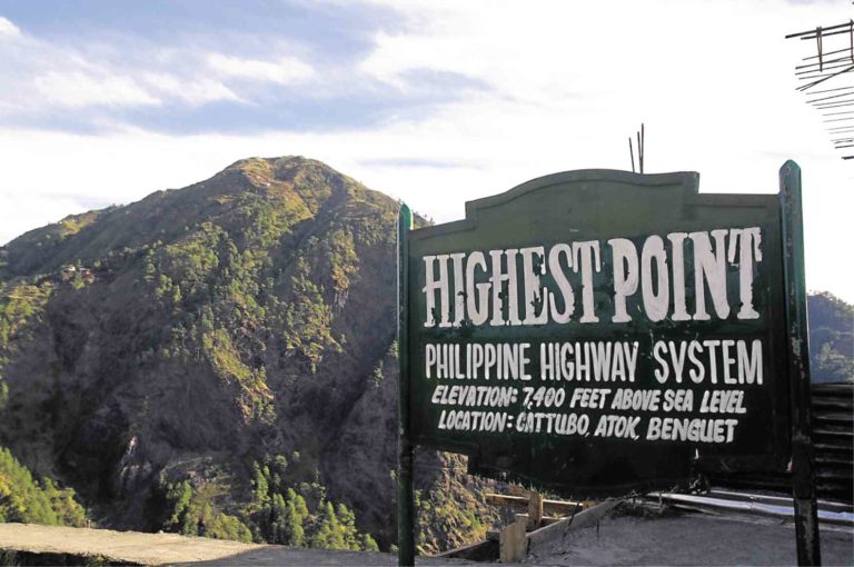 PH highway’s highest point now in Ifugao | Inquirer News